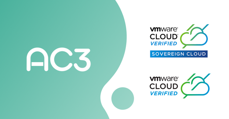 AC3 becomes VMware Cloud Verified and Sovereign Cloud Certified