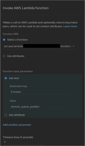 Amazon Connect - Caller Queue Position